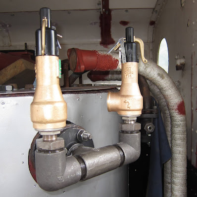 Sentinel Steam Loco 7109: Safety Valves (2)