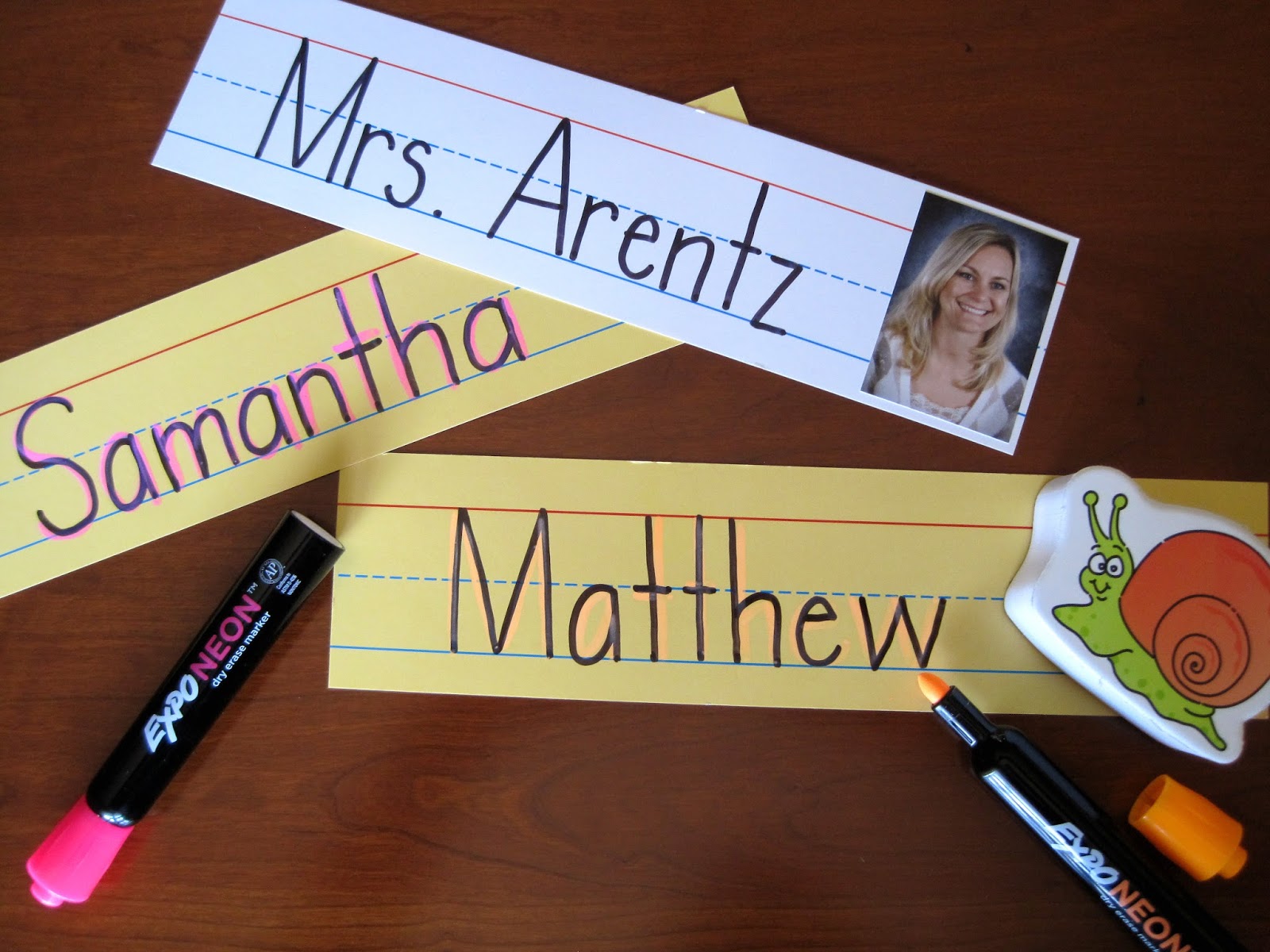 Mrs. Thigpen's Kindergarten: HELLO, My Name Is.....