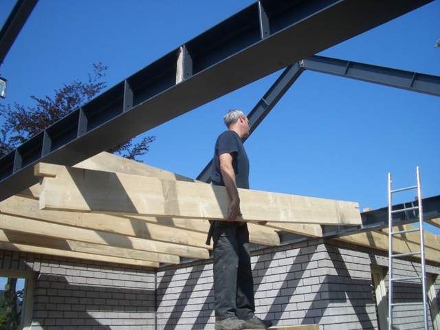 Vlierdenseweg 190: Balklaag garage