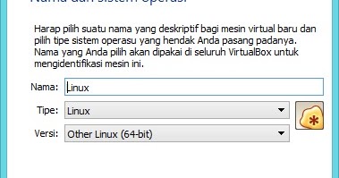 Langkah - Langkah Menginstal Linux Pada VirtualBox