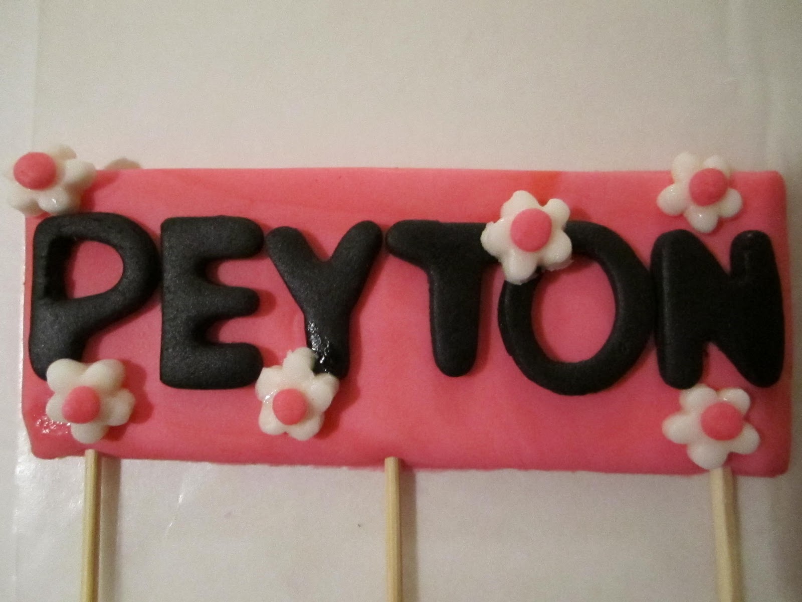 Frosted Insanity: A Gymnastics Topper for Peyton