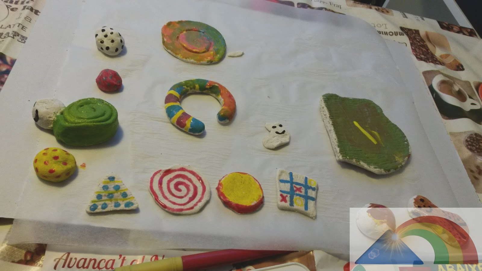 El Triángulo Arcoíris: Receta sencilla para hacer pasta de sal