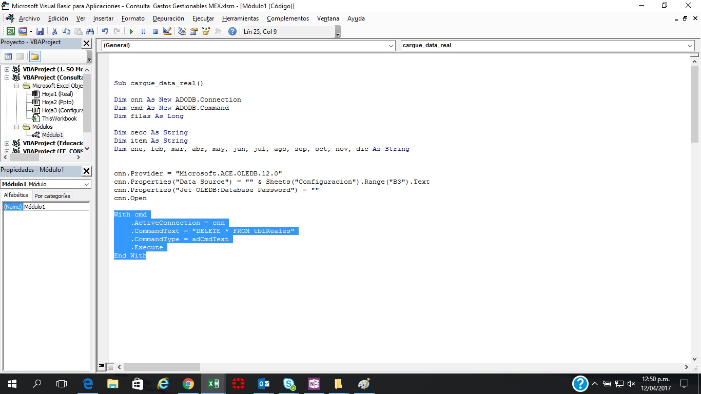 Finanzas Excel Vba Sql Y Algo Más Ejecutar La Instrucción Insert