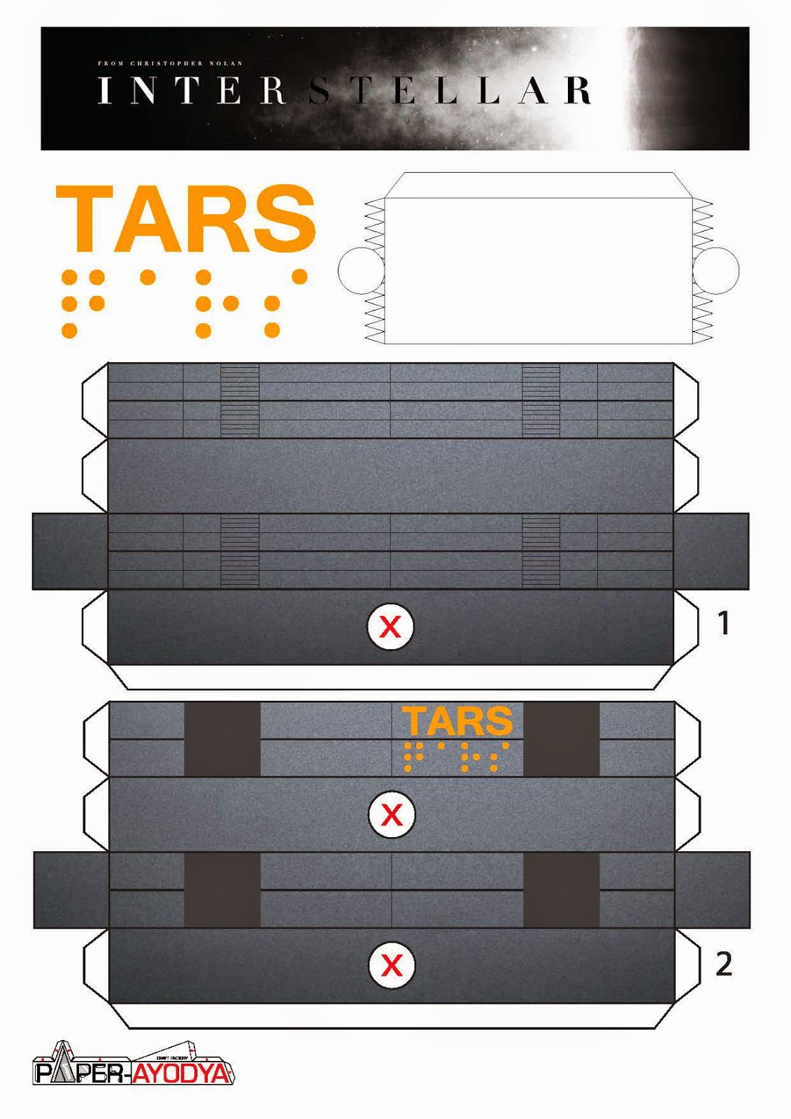 Paper-Ayodya: TARS - INTERSTELLAR