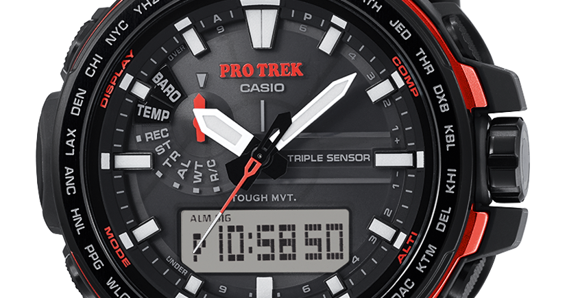 PRW-6100Y-1DR PROTREK - DYMUS WATCH: PRW-6100Y-1DR PROTREK