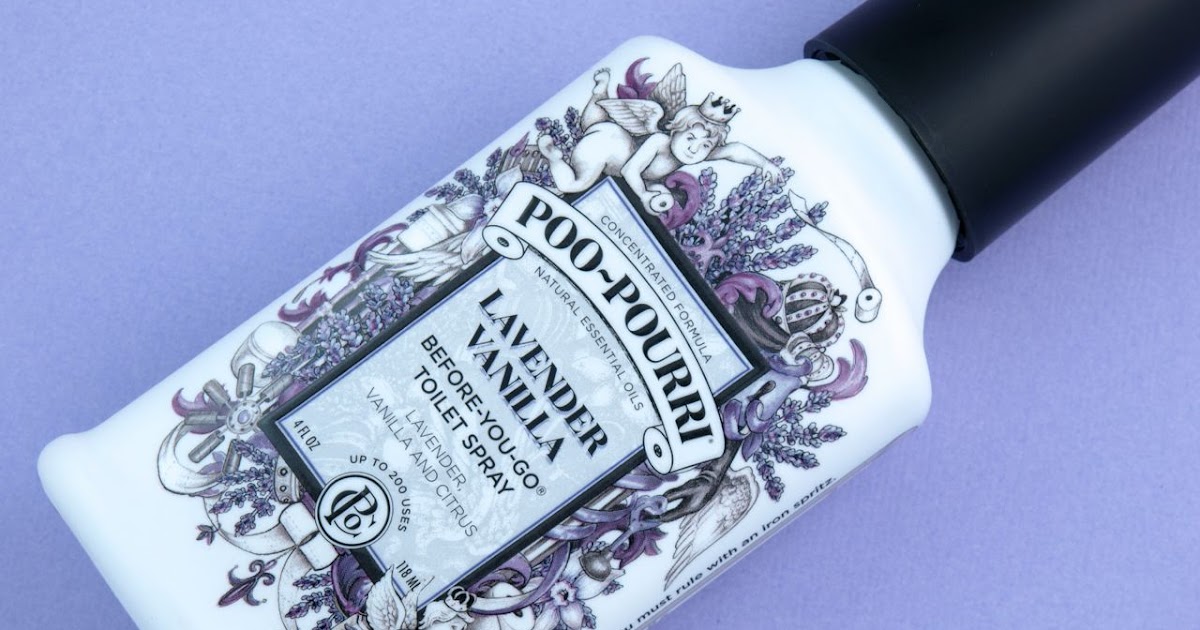 Pou~Pourri Lavender Vanilla Before-You-Go Toilet Spray: Review | The ...