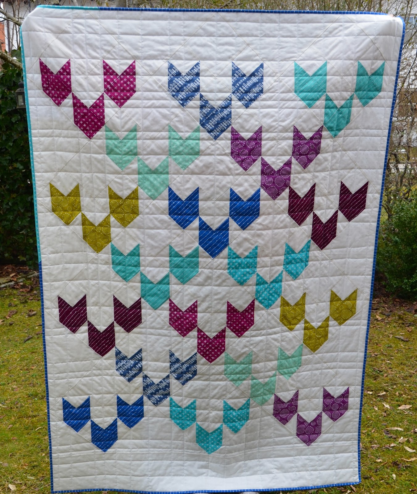 Hohenbrunner Quilterin: Blueberry Park Quilt