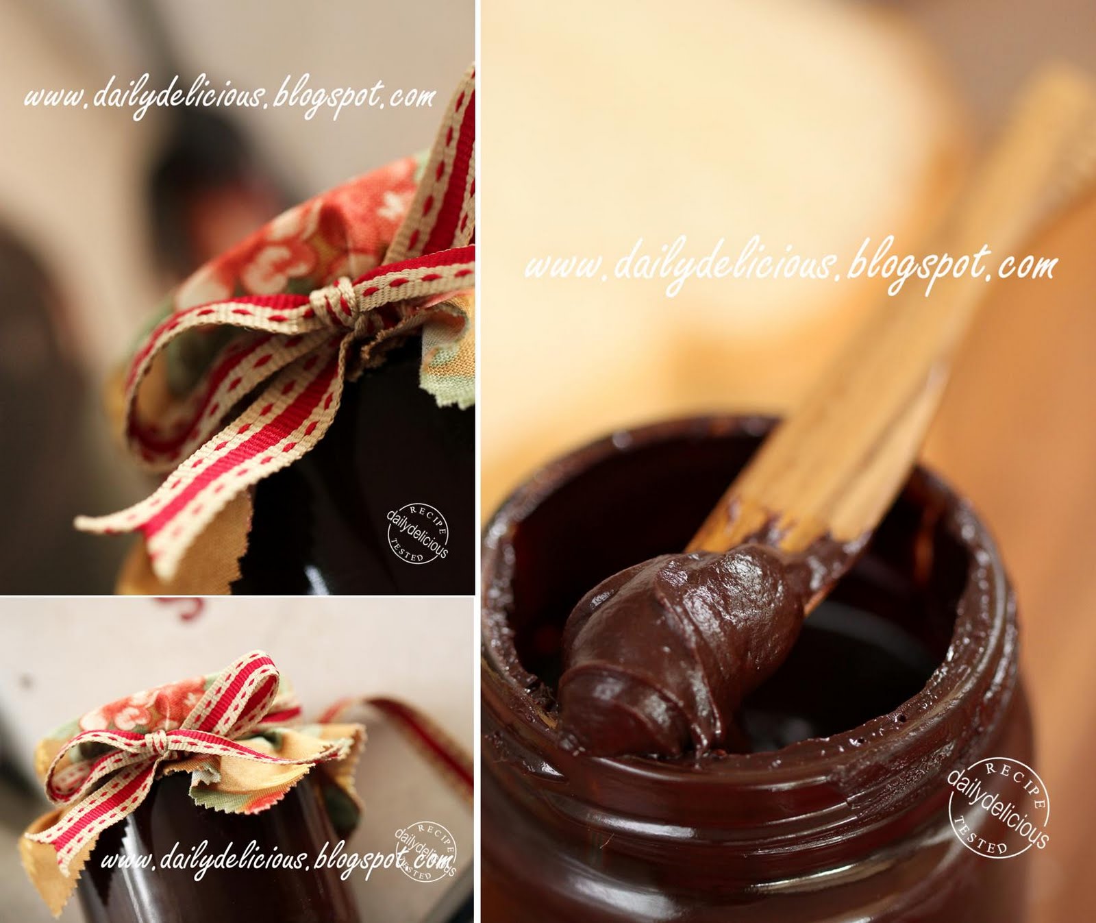 dailydelicious: Chocolate Spread: Delicious gift from your kitchen.