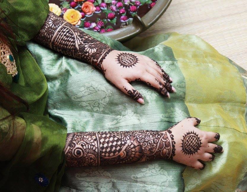 Round Mehndi Tiki Designs Collection ~ Pakistani Mehandi Designs