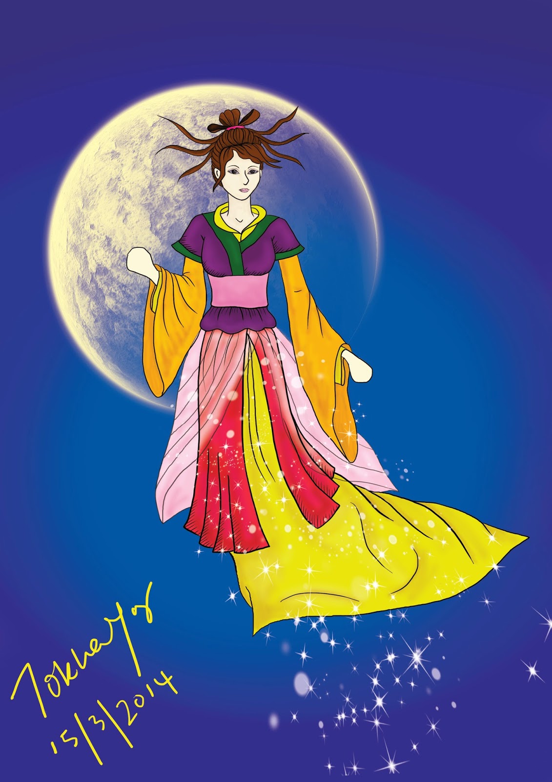 ToKwOrld: Chang Er fLeW to thE MooN