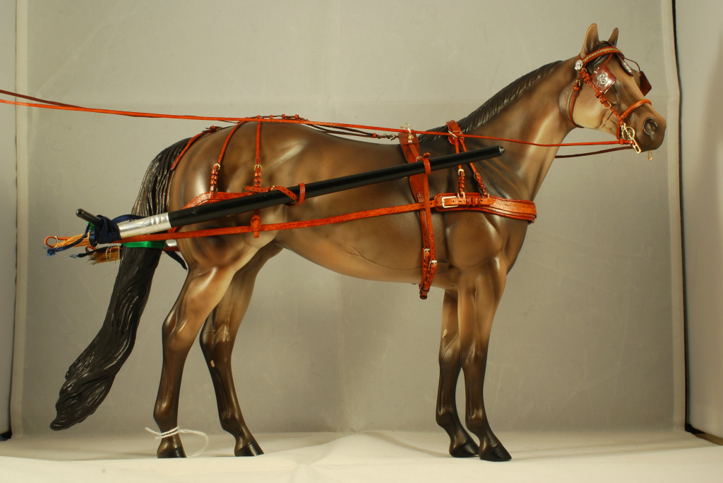 Life In the Desert: Awesome model horse tack...