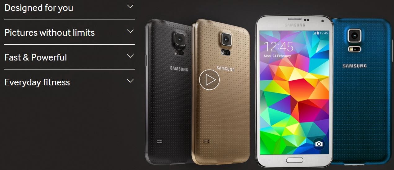 Smartphones Galaxy S5 SM-G900H