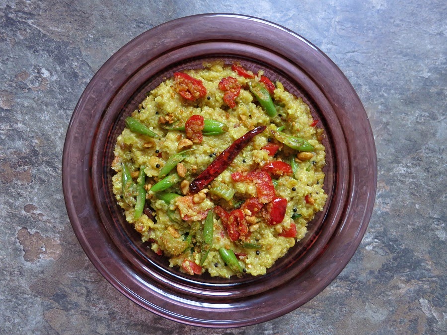 Sizzling Indian Recipes.....: Sattvik Quinoa Khichadi with vegetables ...