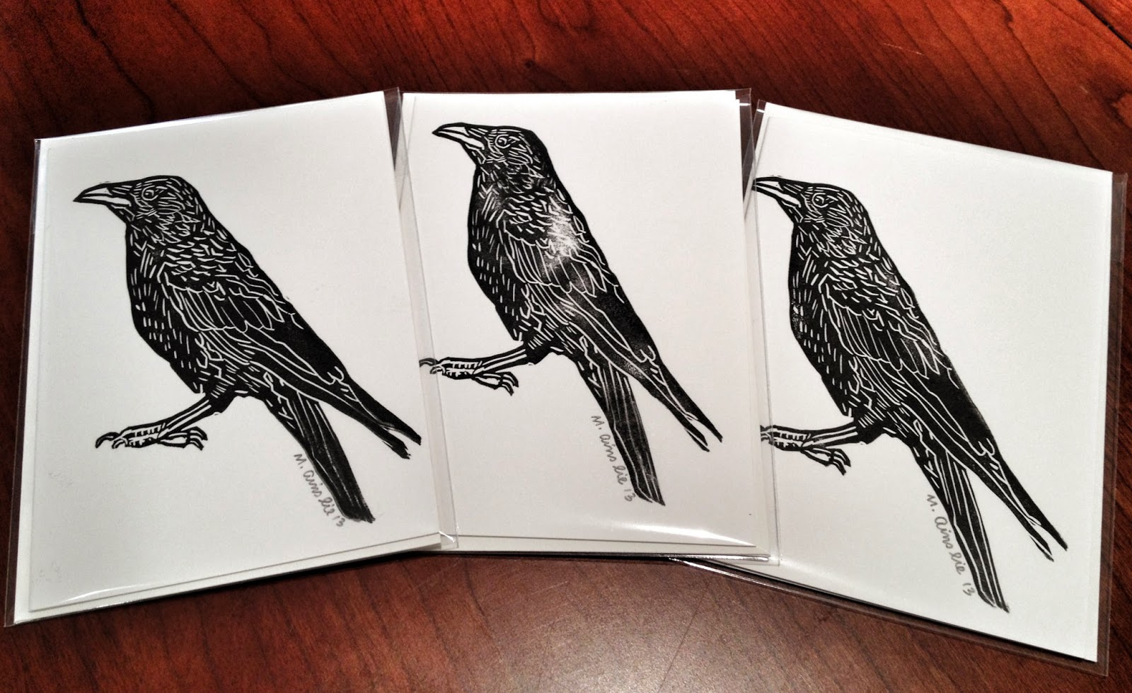 Mark Ainslie Artist and Printmaker AKA FableMountain Who Makes Linocut ...