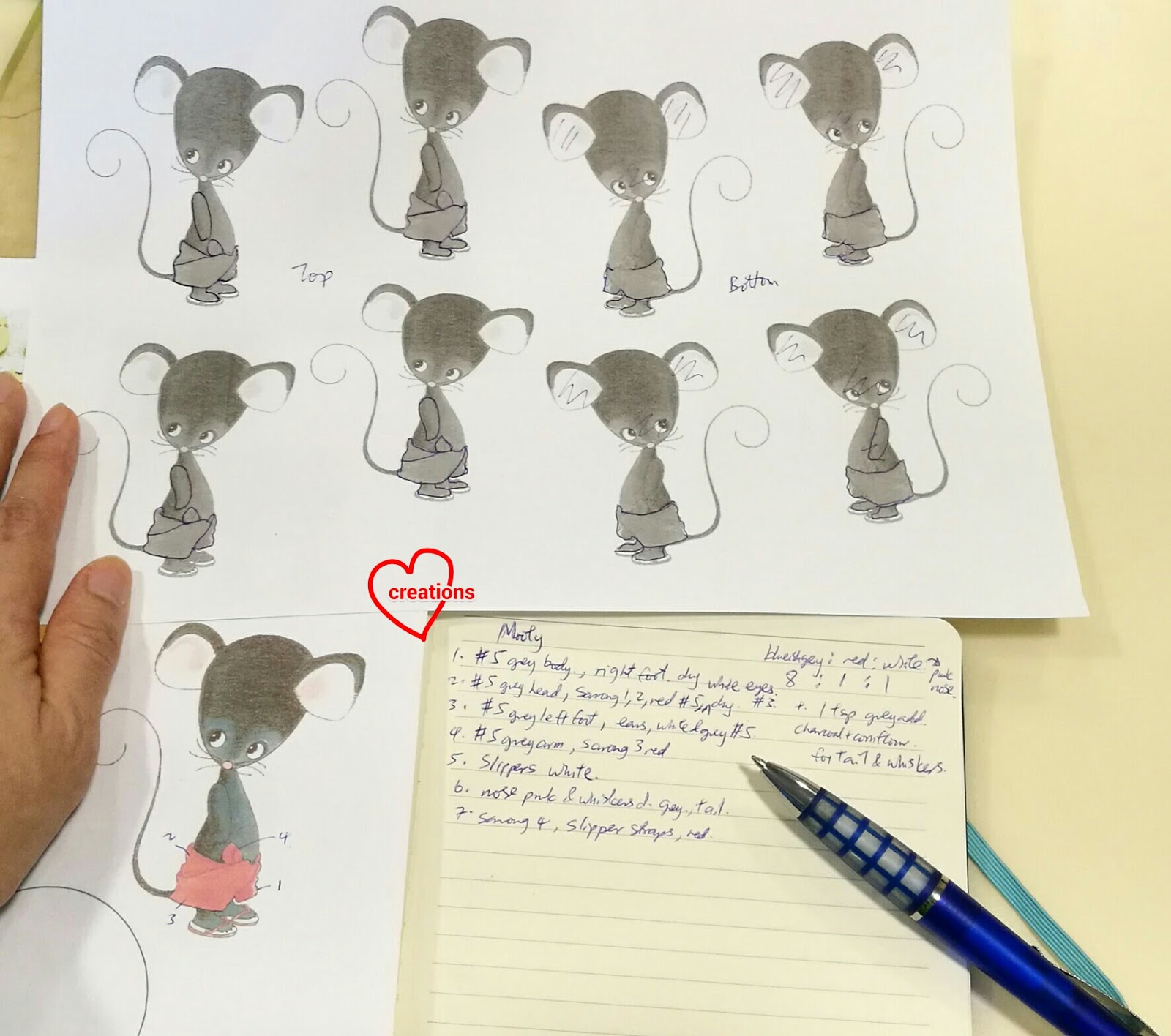 Loving Creations for You: Mooty Mouse Matcha Macarons (Book Giveaway!)