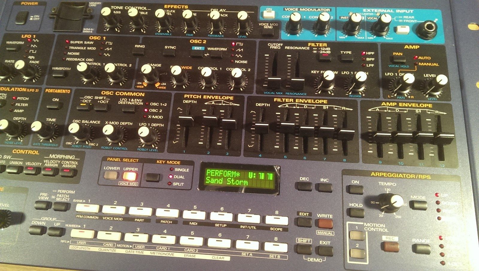 MATRIXSYNTH: Roland JP-8080 Analog Modeling Rack Synthesizer