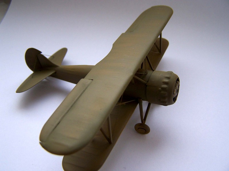 Modele z Szachownicą: PWS 16 bis (luty 2009, Lotnictwo II RP # 1)