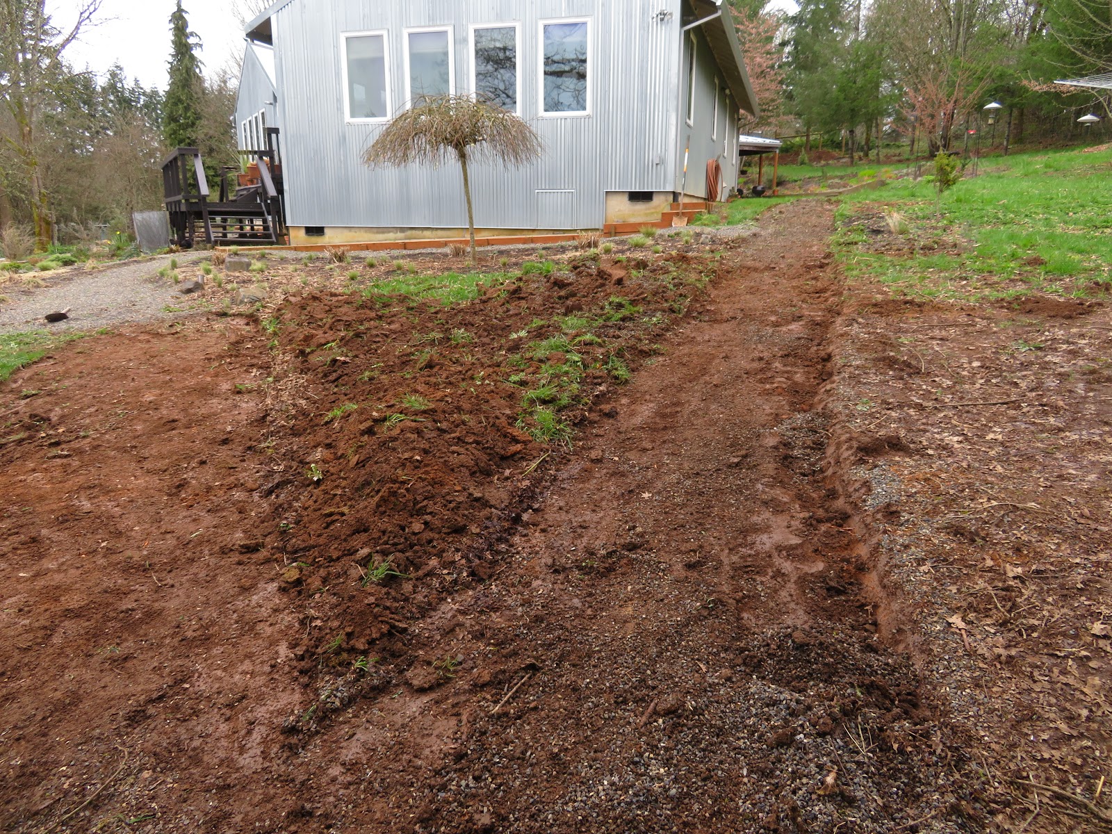 Before and After: Moving Soil, Making Paths