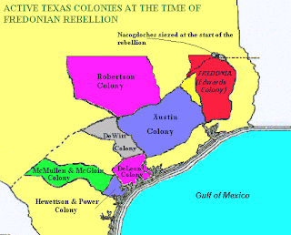 Pioneer Pieces In American History: The Fredonia Revolt