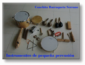 Recursos para el aula tic.: Instrumentos de pequeña percusión