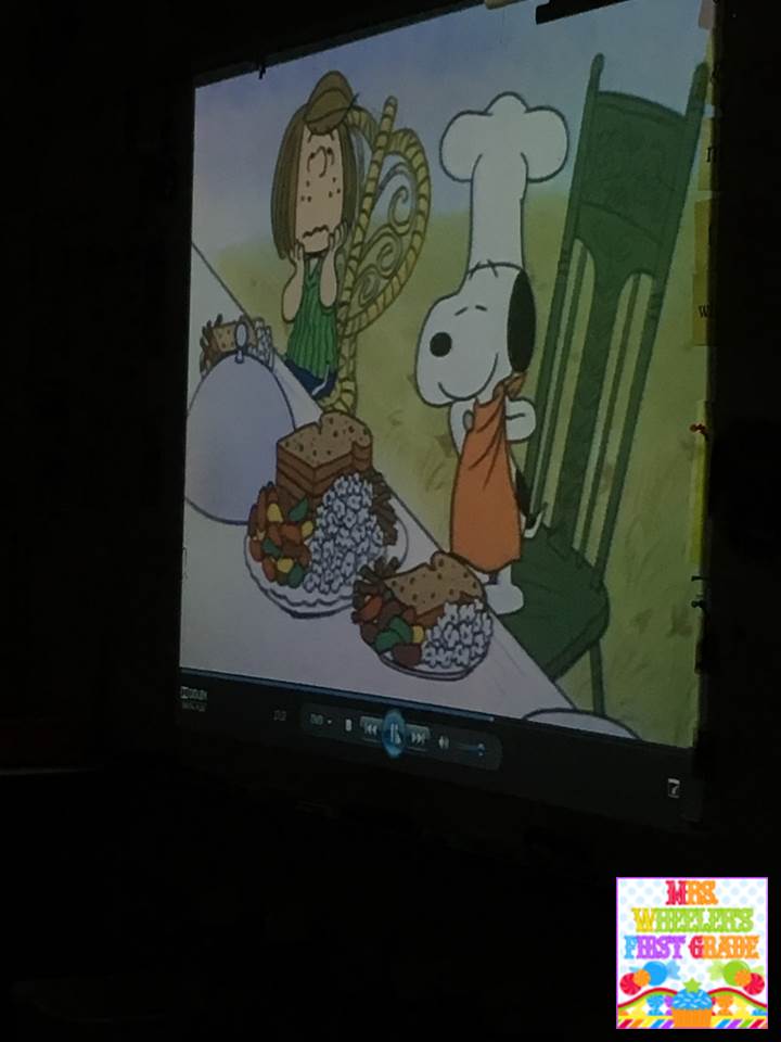 Mrs. Wheeler's First Grade Tidbits: A Charlie Brown Thanksgiving