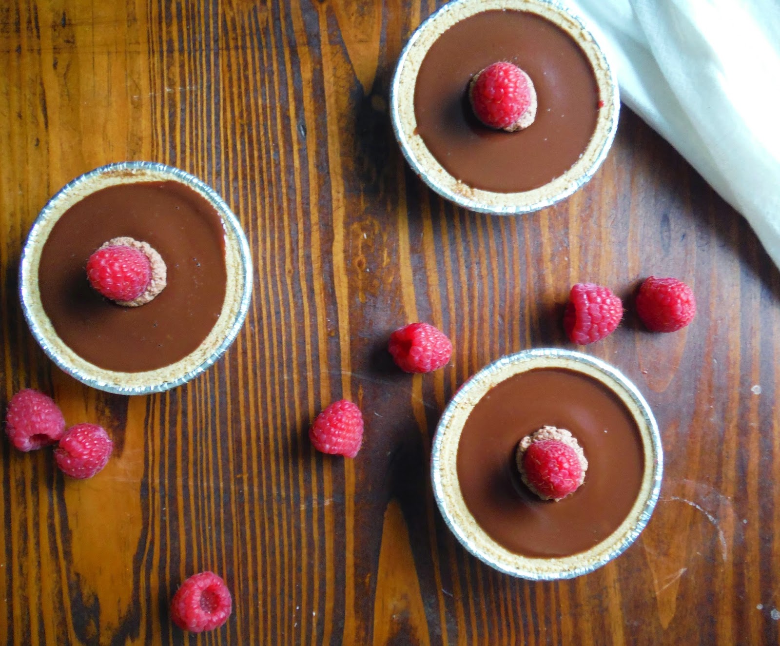 King's: Mini Raspberry Ganache Tarts | No Bake!