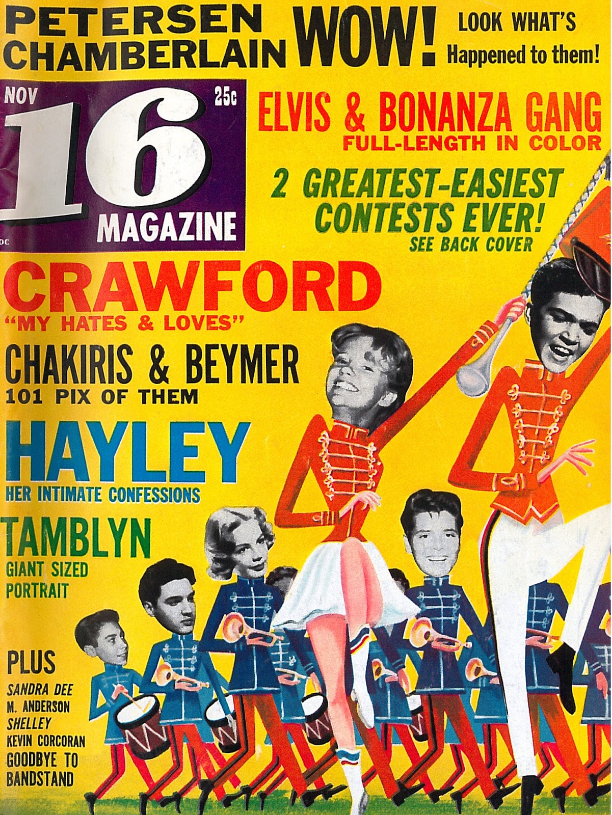 Poseidon's Underworld: Fun Finds: 16 Magazine, November 1963