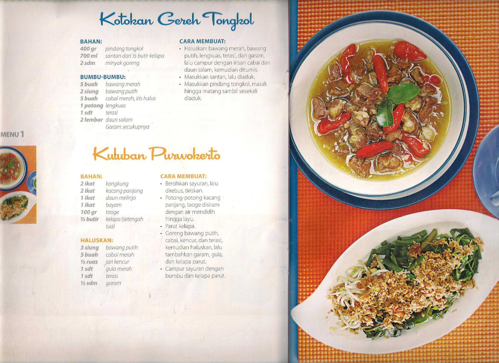 Paman Gober Punya Resep: 30 menu masakan jawa tengah