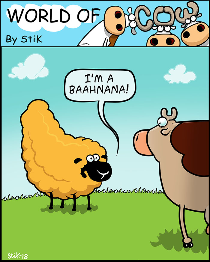 The Cartoonist known as StiK: World of Cow