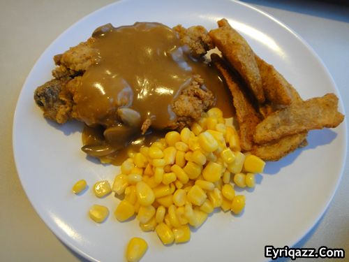 KFC Chicken Chop With Mushroom Gravy|Great Teacher Onizuka