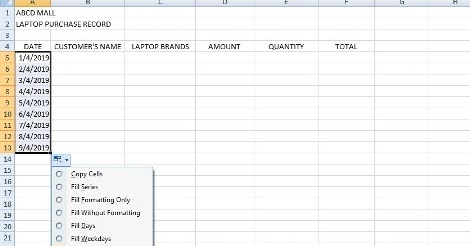 How to Create A Table In Excel