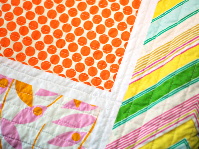 Bijou Lovely: colorblock quilt.