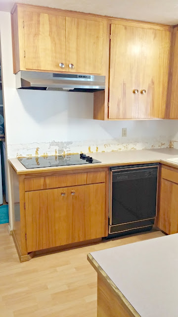 Kitchen Makeover - The Before and My Inspiration - Little Vintage Cottage