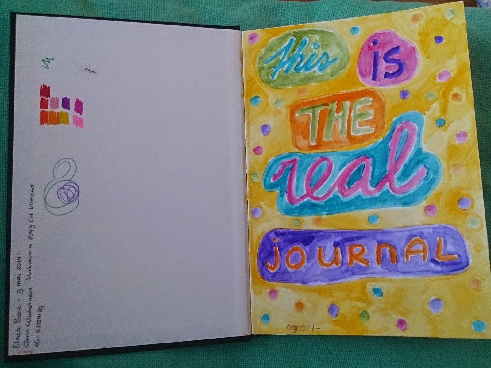 Caatje's Artsy Stuff: The Real Journal