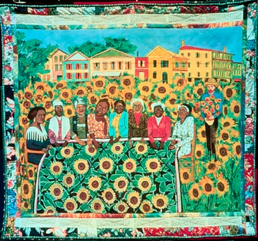 RESPONDING THROUGH ART: Hand Made: Artist Faith Ringgold