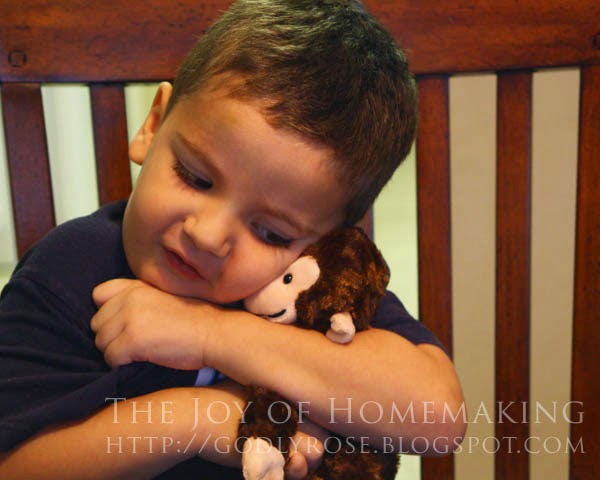 The Joy of Homemaking: Melk, the Christmas Monkey