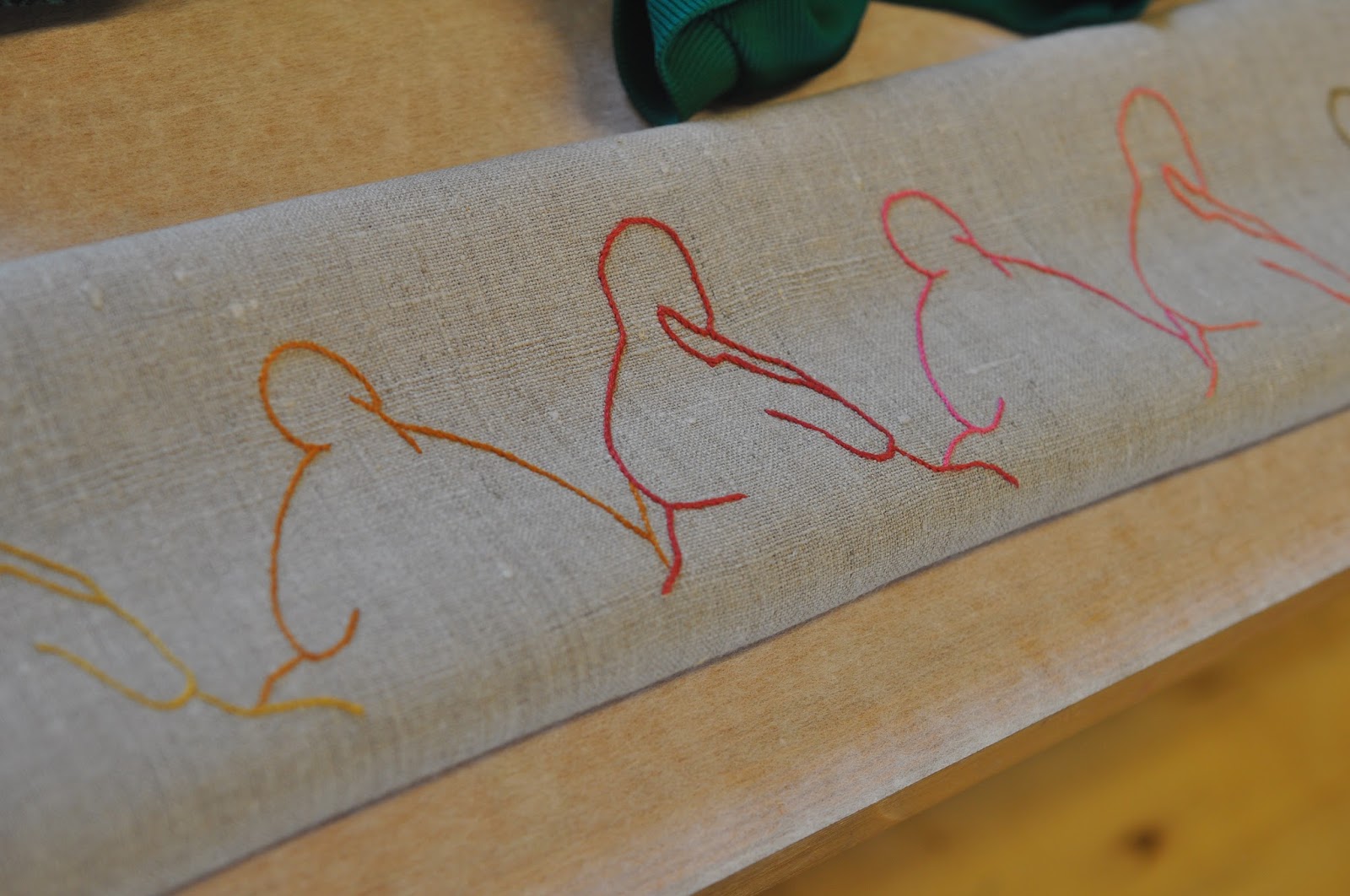 Strikogsting : Skønne broderier