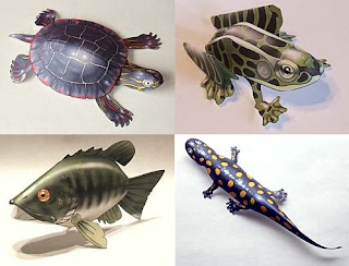 animal papercraft ~ easy paper craft for kids