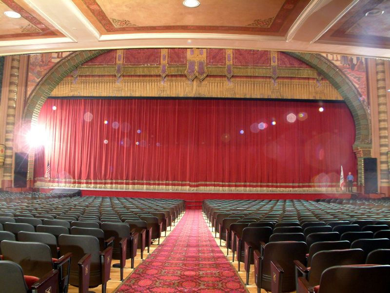 Los Angeles Theatres: Shrine Auditorium: the auditorium