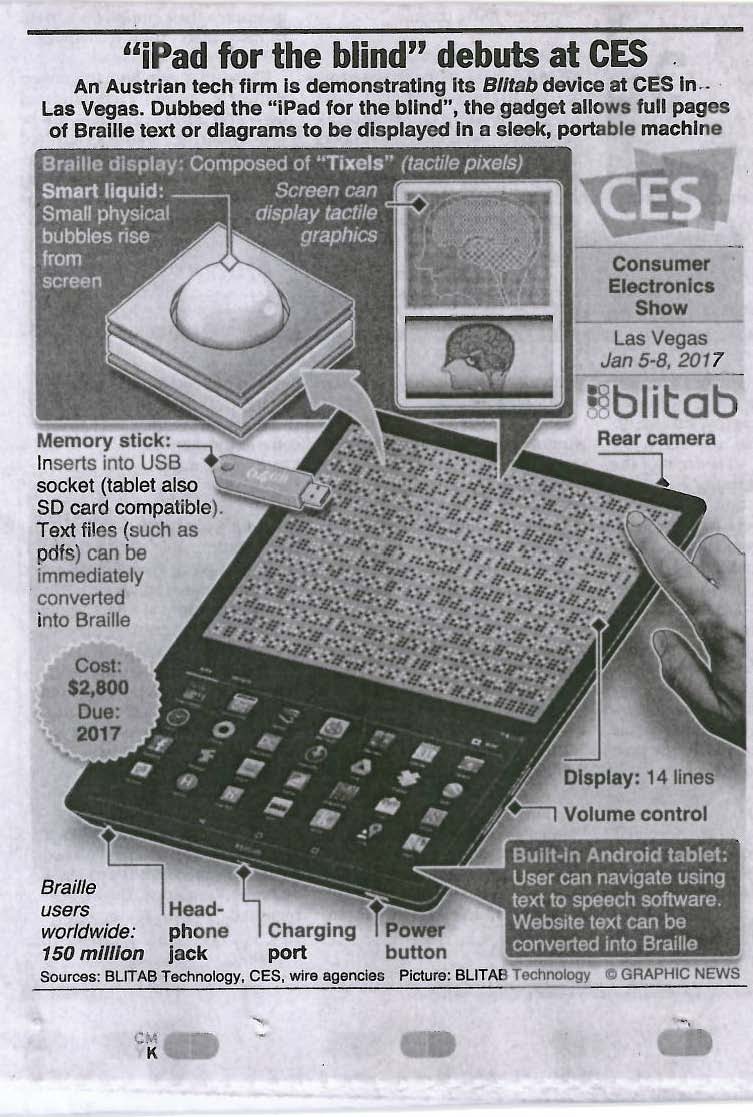 FYI@Librarian: World's First Tablet for the Blind to be Showcased at ...