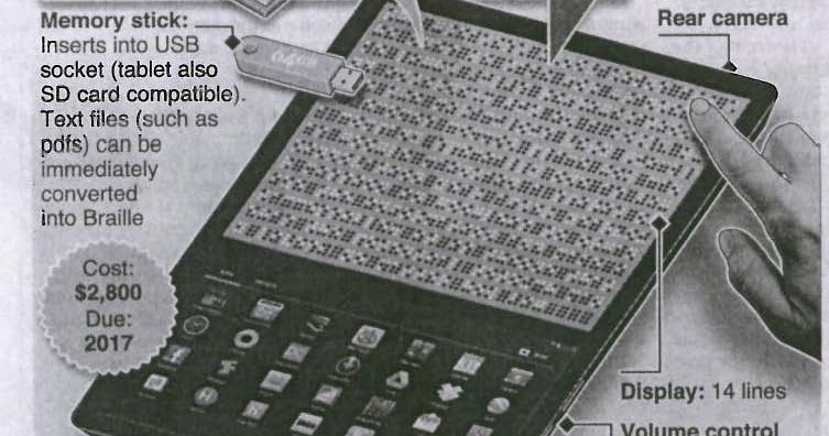 FYI@Librarian: World's First Tablet for the Blind to be Showcased at ...