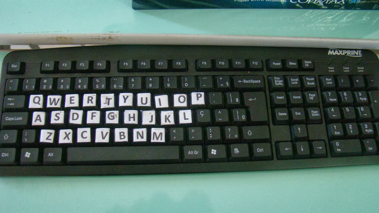 Equipe de Inclusão - AEE Jaguaré: Teclado Adaptado