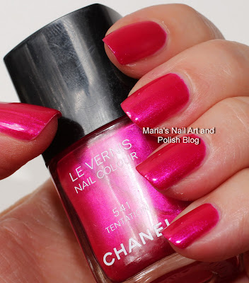Marias Nail Art and Polish Blog: Chanel Tentation 541, Les Roses ...