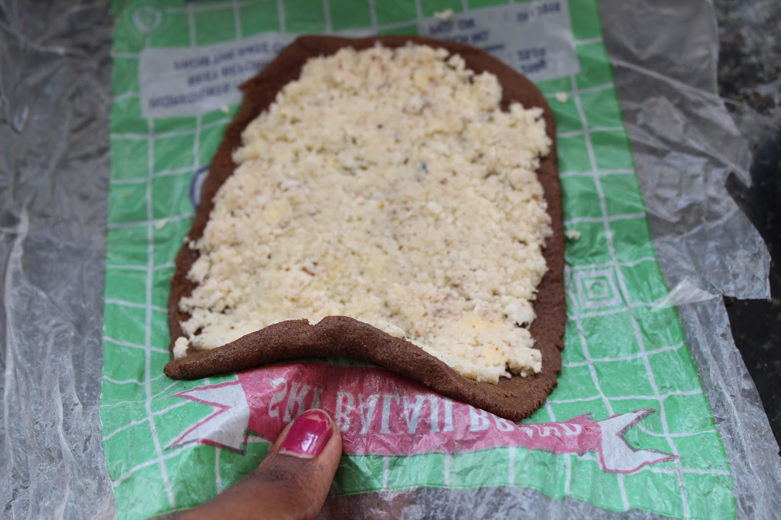 NO BAKE HEALTHY CHOCOLATE ,COCONUT SWISS ROLL