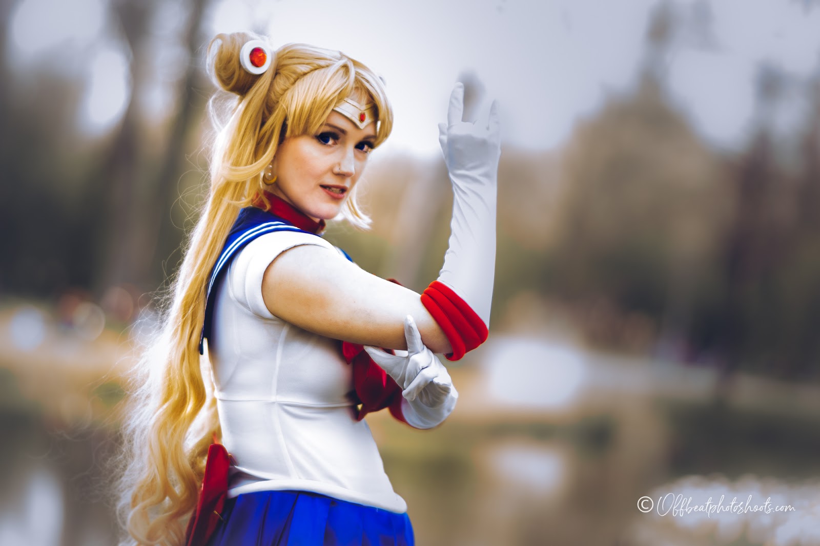 When I photographed a real life Sailor Moon Impersonator