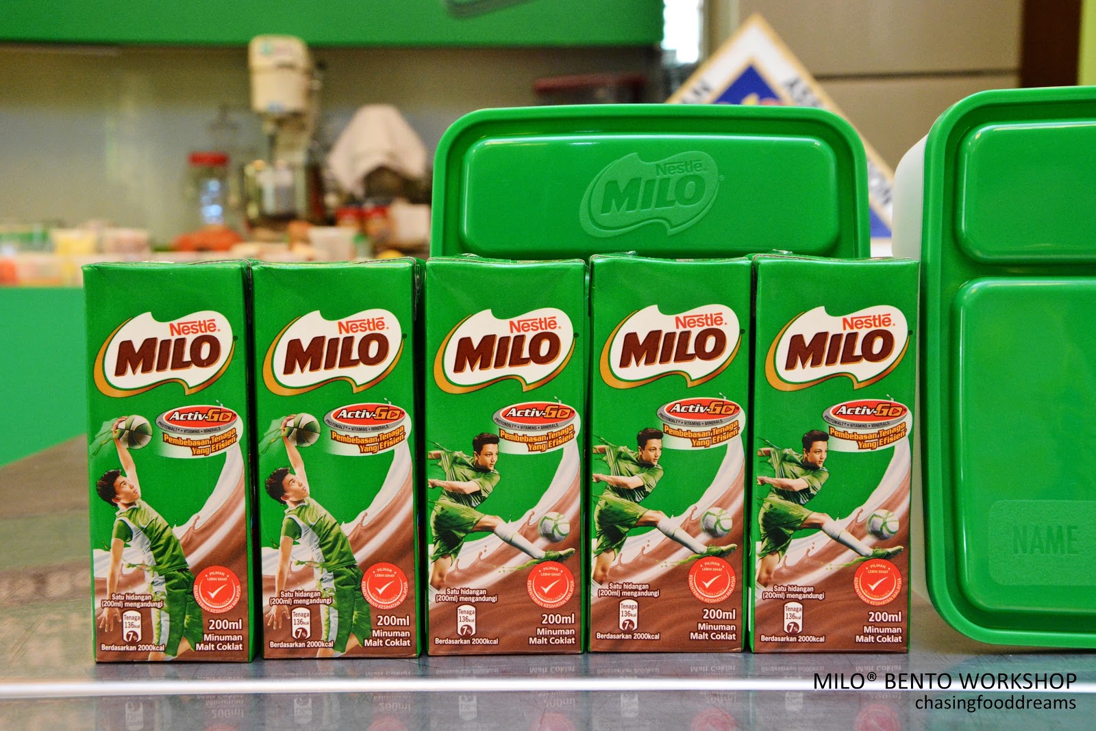CHASING FOOD DREAMS: MILO® Bento Workshop