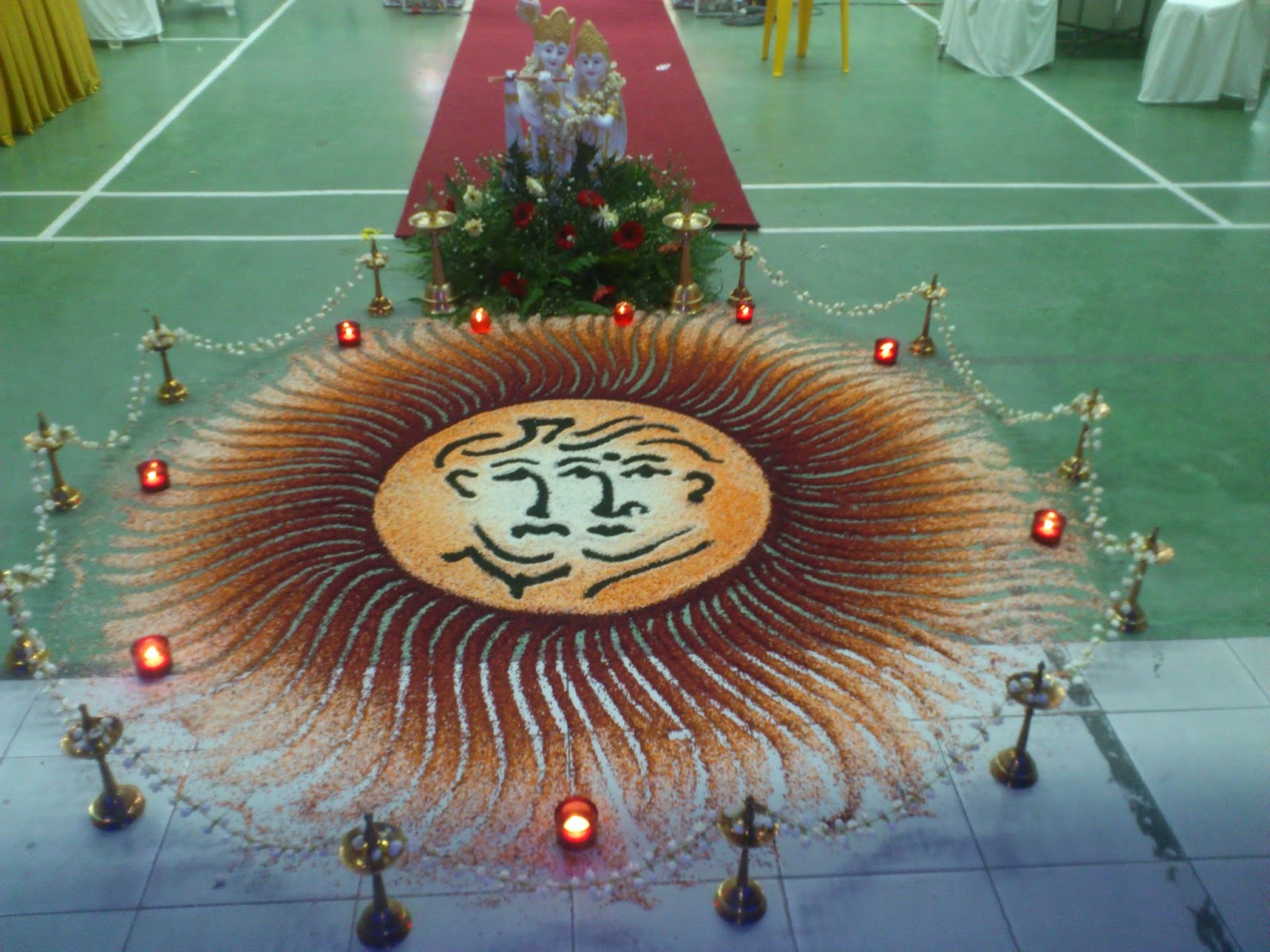D'Chakra Creation: Kolam - Statue