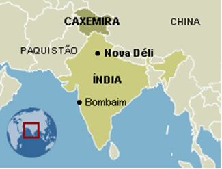 Retrato da Caxemira: Localização
