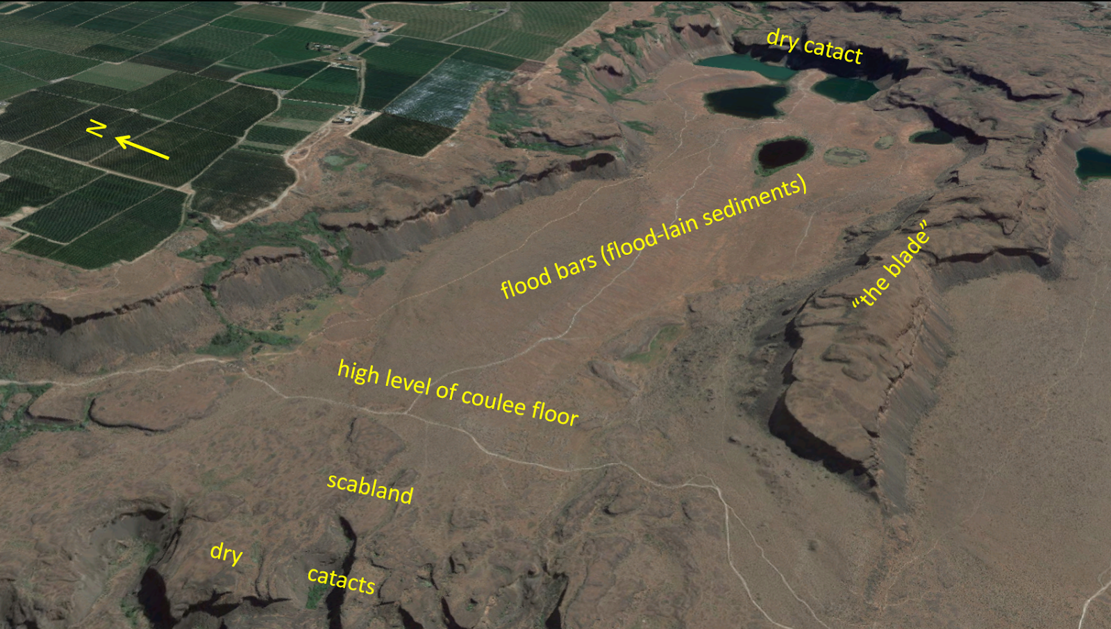 Potholes Coulee - What Happened There?