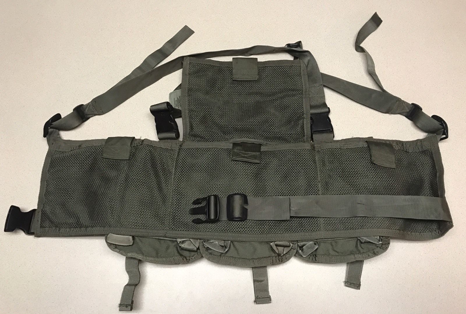 Webbingbabel: Paraclete RACK Vest System Smoke Green '03 - Abdominal or ...